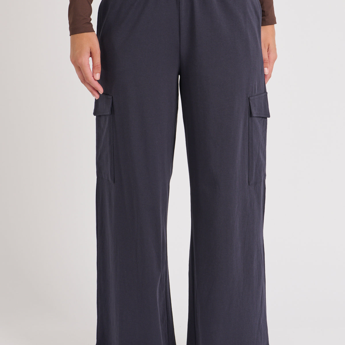 Wide Leg Cargo Pant - Navy – The Laboratory Store